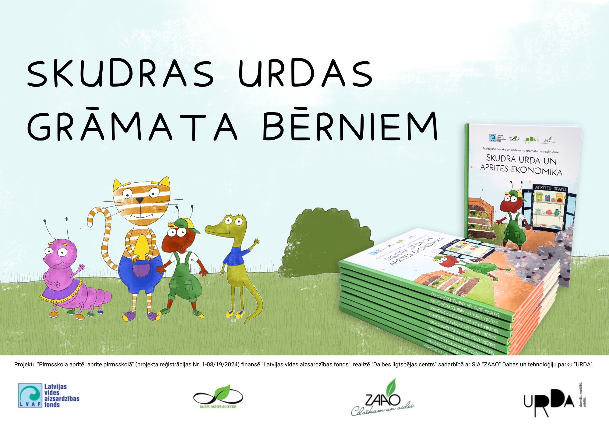 Izdota pasaku-uzdevumu grāmata “Skudra Urda un aprites ekonomika ...